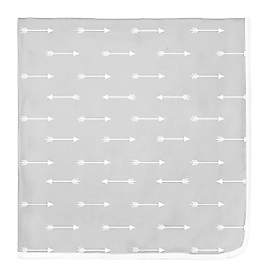 Baby Blankets – Soft Pure Cotton Blankets – 6 Pack of Breathable Swaddle Blankets – Unisex Baby Swaddle Blanket for Boys and Girls in Grey White Designs – Multi Use Blankey – 30 x 30 inches