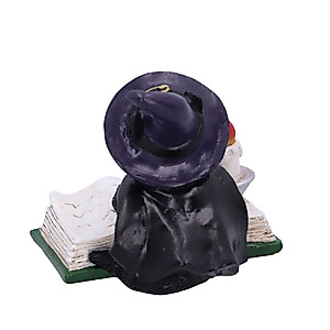 Nemesis Now Familiar's Spell Cat Figurine, Black, 8.5cm