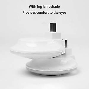 SEIBES Nightlight,Light-Sensing Night Light, Bright When Dark, Warm Light, 0.7W, Suitable for Babies, Children, Children's Rooms, Corridors (1 Pack)