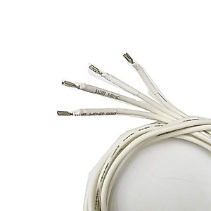 BBQ Future Exact Durable Igniter Kit Replacement for CharGriller, Cuisinart and Others Gas Grill Models with 4-Pcs Ceramic Electrode and 4-Pcs Ignitor Wire