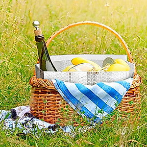 ABC Foil Insulated Box Liners 8 x 8 x 8 Inch, Pack of 5 Silver Insulated Shipping Boxes for Frozen Food, Odorless Insulated Shipping Containers, Leakproof Cold Shipping Boxes for Frozen Fish, Meat