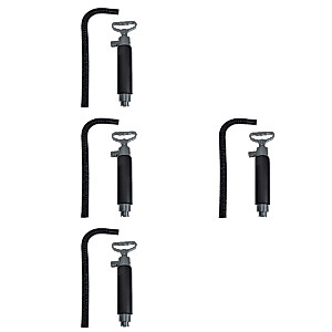 4 Sets Kayak Water Pump Canoe Accessories Hand Operated Water Pump Professional Kayak Pump Black Bilge Pump Kayak Bailing Pump Kayak Hand Bilge Pump Small Water Eva