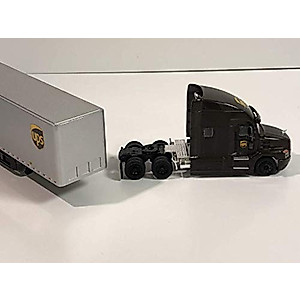 Mack 1/64 2019 Anthem Semi w/ Box Trailer, United Parcel Service (UPS), Greenlight