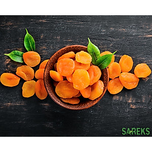 Sareks Premium Dried Apricot 16 oz in Resealable Bag - Unsweetened, Turkish Dry Apricots, Nutrient-Rich Snack with No Added Sugar - Gluten Free- Non-GMO, All Natural