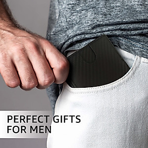 Macorner Wallet Christmas Gifts for Husband From Wife - Set Engraved Insert Card & Slim Wallet Gift Box for Men, Fiancé & Fathers Day, Valentines Day Gift for Him - Gift For Boyfriend For Anniversary