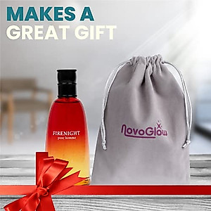 Firenight Pour Homme- Eau De Toilette Spray Perfume, Fragrance For Men- Daywear, Casual Daily Cologne Set with Deluxe Suede Pouch- 3.4 Oz Bottle- Ideal EDT Beauty Gift for Birthday, Anniversary