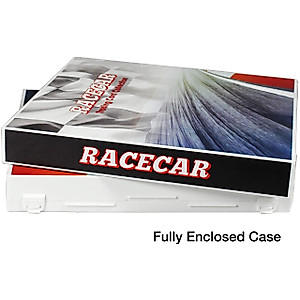UniKeep Nascar Themed Collectible Card Storage Binder Complete With Collector Card Storage Pages (Track)