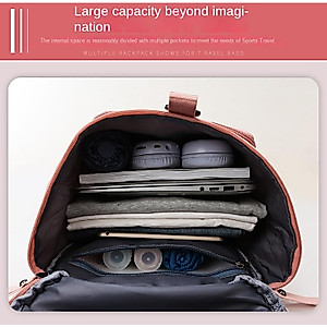 RESPEEDIME Unisex Travel Duffed Tote Bag Waterproof Fold-able And Expandable Backpack With Shoes Compartment Overnight Daypack For Swim Sports Gym Bag