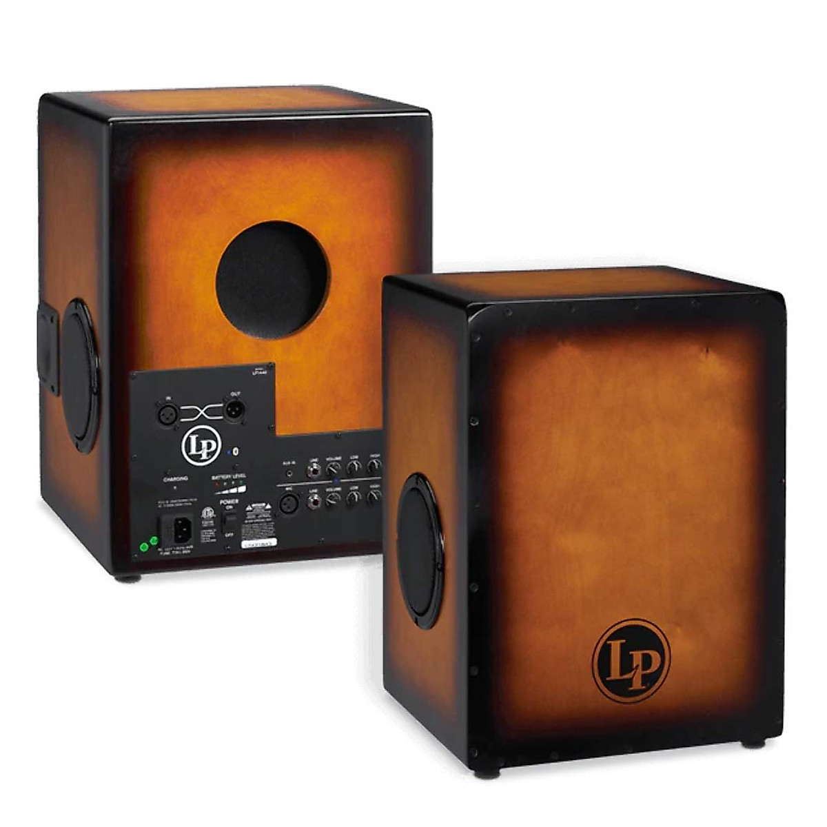 Latin Percussion LP Bluetooth Mix Cajon (Tobacco Burst) (Demo)