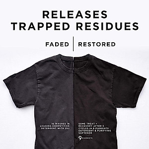 9 Elements Laundry Purifying Softener Liquid, Eucalyptus Scent, 67 Ounce, Clear