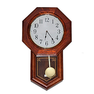 Hicarer Quartz Pendulum Clock Movement Mechanism DIY Repair Parts Replacement with 2 Pairs Hands and Pendulum for DIY Clock Repair