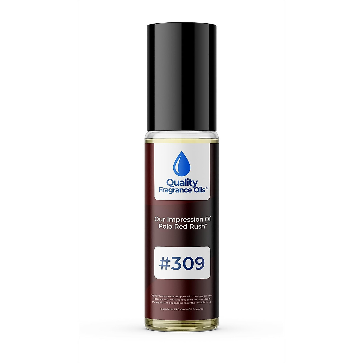 Quality Fragrance Oils' Impression #309, Generic fragrance compatible with Polo Red Rush (10ml Roll On)
