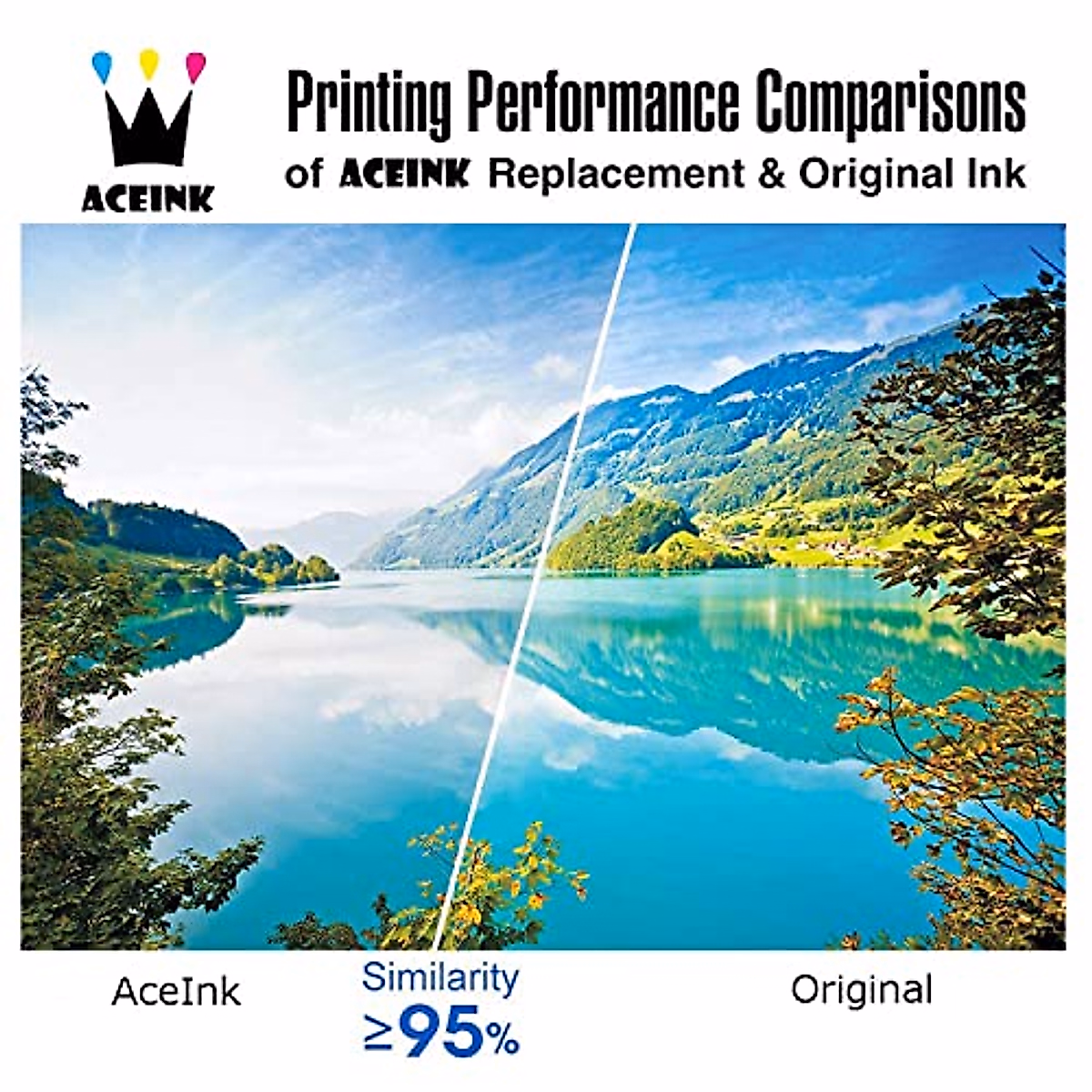 AceInk QY6-0083 Printhead Print Head Compatible with Canon MG6310 MG6320 MG6350 MG6380 MG7120 MG7150 MG7180 iP8720 iP8750 iP8780 MG7140 MG7550 Printer