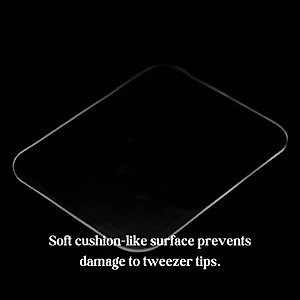 2 pcs Large Silicone Eyelash Pads for Lash Extension | XL Size 3.7 x 4.7 inches | Premade Lash Holder Sticker for Eyelash Extension Supplies