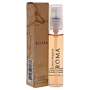 Laura Biagiotti Roma for Women Sweet and Elegant Scent - Opens with Pink Grapefruit and Black Currant - Unleashes Delicate and Timeless Sensuality - Perfect for Date Night - 0.5 oz EDT Spray
