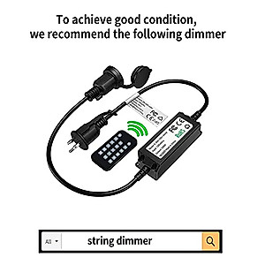 VISTERLITE 24 Pack LED S14 Replacement Light Bulbs, Shatterproof Waterproof 1W Outdoor String Light Bulbs, E26 Medium Base, 2200K Warm White, 11w Equivalent, Non-Dimmable