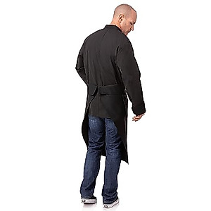 Chef Works Unisex Tapered Chef Apron, Black, One Size