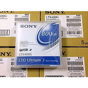 20 Pack SONY LTX400G - 400/800GB LTO ULTRIUM 3 Data Cartridge