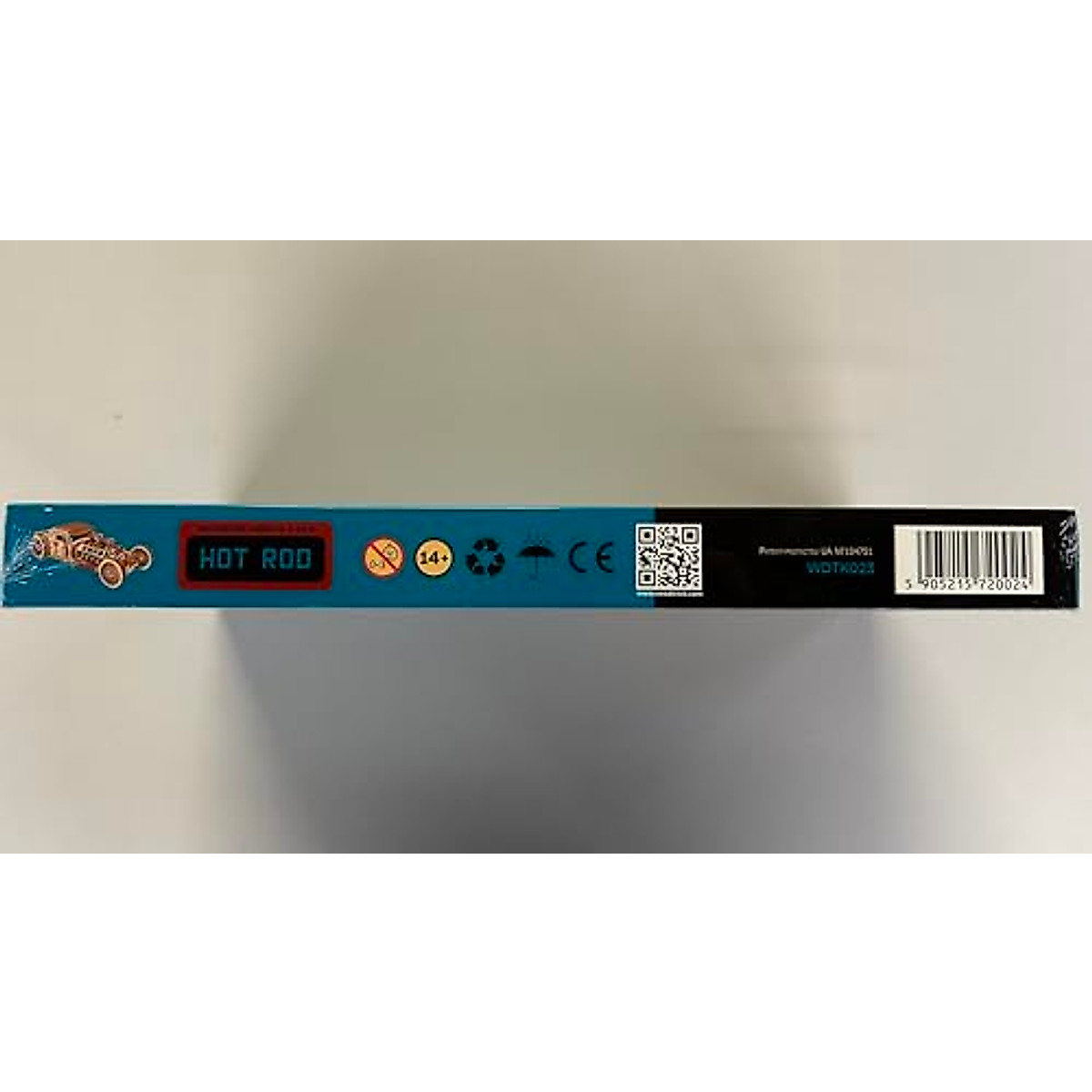 Wood Trick Hot Rod Wooden Model Car Kit to Build - Rides up to 32 feet - Detailed - 3D Wooden Puzzles for Adults and Kids to Build - Engineering DIY Mechanical Wood Model Kits for Adults