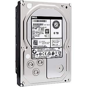 Dell 6TB 7.2K RPM NLSAS 12Gbps 3.5in Cabled Hard Drive, PYM8J (3.5in Cabled Hard Drive CusKit)
