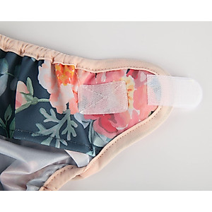 Newborn Baby Cloth Diaper Cover Nappy Hook and Loop (Grey Arrow)