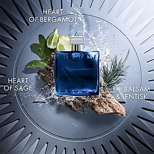 Azzaro Chrome Parfum for Men - Citrus Fougère Fragrance with Bergamot Notes, Fresh Aromatic Scent, Intense and Lasting