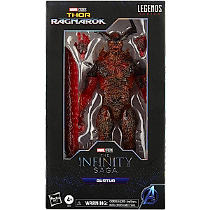 Marvel Hasbro Legends Series 13" Action Figure Toy Surtur, Infinity Saga Character, Premium Design, Figure and 3 Accessories