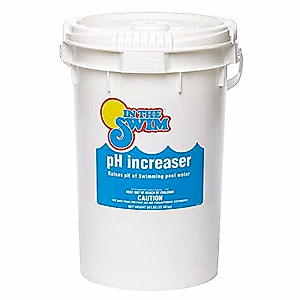 In The Swim pH Increaser for Pools - 25 Pound - Granular 100% Sodium Carbonate (Soda Ash) to Raise pH Up