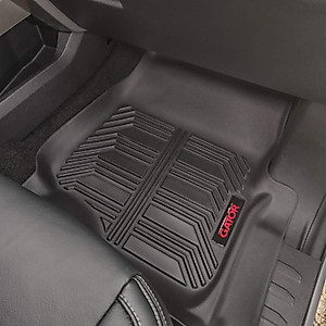 Gator 79603 Black Front and 2nd Seat Floor Liners Fits 11-16 Ford F-250/F-350 Crew Cab