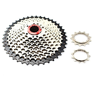 10 Speed Cassette 11-42T MTB Cassette 10 Speed Fit for Mountain Bike, Road Bicycle, MTB, BMX, SRAM, Shimano