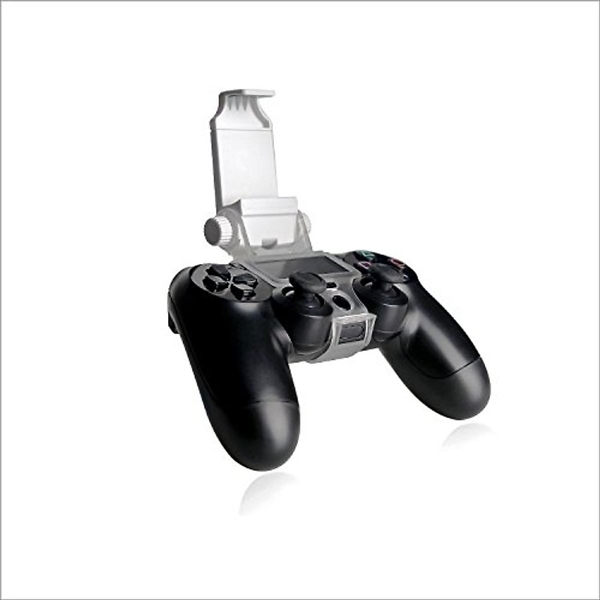 Dobe Mobile Smart Phone Clip Mount Holder White for Sony PlayStation 4 Dualshock 4 Controller