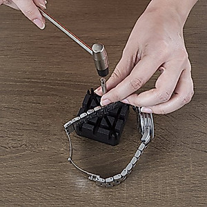 Stalwart - 75-WRTK16 16 Piece Watch Repair Kit- DIY Tool Set for Repairing Watches Includes Screwdrivers, Spring Bar Remover, Tweezers, Link Remover and More Black, Silver