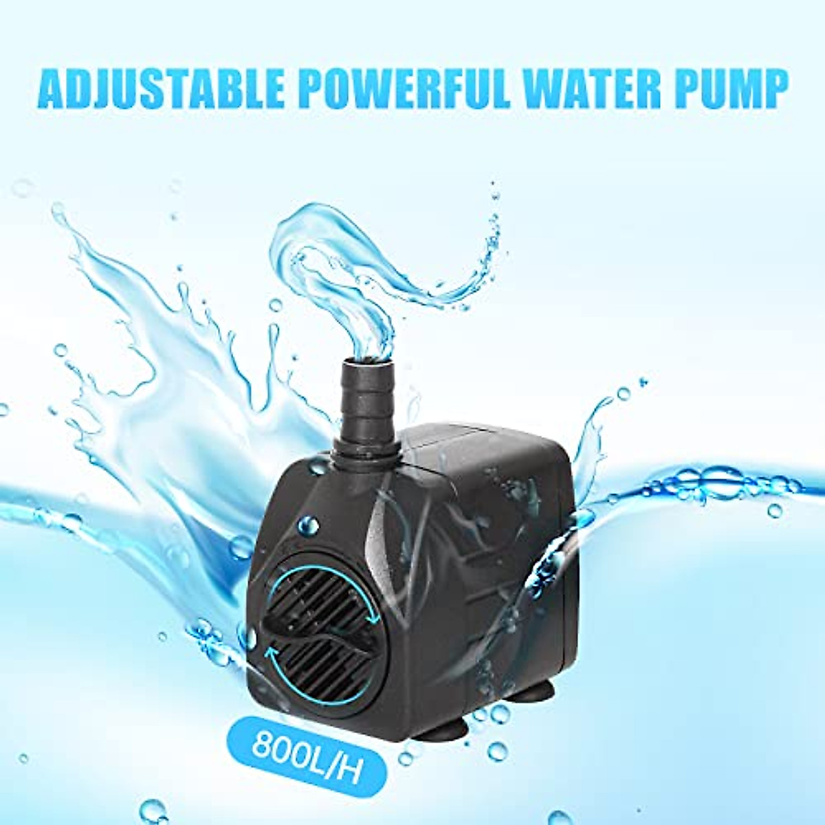 Aquarium Chiller for Fish Tank - 42GAL 1/10HP Water Chiller with Quiet Design Compressor - Refrigeration for Hydroponic System Axolotl Jellyfish Coral 160L