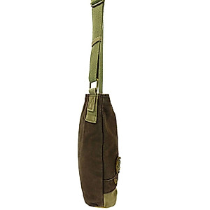 Chala Paw Print Patch Crossbody Handbag (Ivory/Brown)