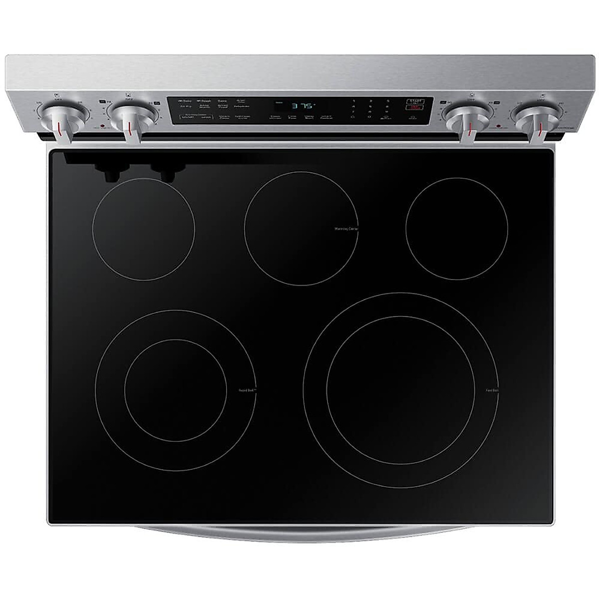 Samsung NE63A6511SS 6.3 Cu. Ft. Stainless Smart Freestanding Electric Range