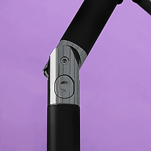 Sunnyglade 7.5' Patio Umbrella Outdoor Table Market Umbrella with Push Button Tilt/Crank, 6 Ribs (Purple)