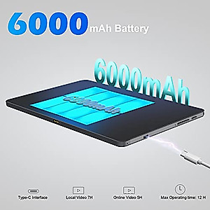 AWOW Android 11 Tablet 10 inch, Octa-Core Processor 64GB ROM(TF 512GB), FHD (1920x1200) IPS Touchscreen, 13MP Camera, BT5.0, 2.4G/5G WiFi, GPS Tablet PC GMS Certified