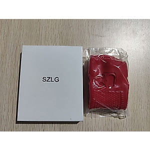 SZLG 2 pcs Silicone Rubber Cover Anti-Slip Protective Skin Case for Playstation PS4 VR Move PS Move Motion Controller Red