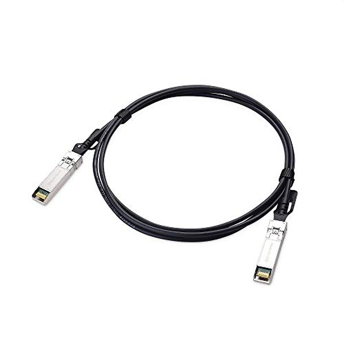 Cable Matters 10Gbps DAC Twinax SFP Cable 2m / 6.6ft (SFP+ Cable), 10GBASE-CU Passive Direct Attach Copper Twinax SFP Cable, Compatible with Cisco, Ubiquiti, Huawei, Netgear, & Supermicro Devices