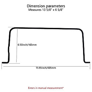 532194177 / 194177X428 Lawn Mower Bail Control Bar for Husqvarna, Poulan, Murray, Craftsman, A-riens Walk Behind Lawn Mower 532138059 532195574 (13 5/8" x 6 5/8")