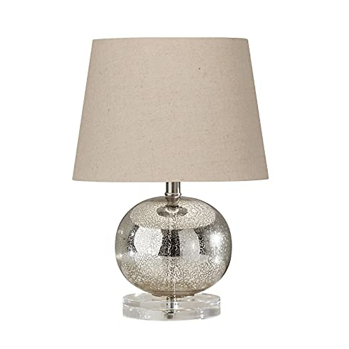Adesso Simplee Globe Table Lamp Brushed Steel