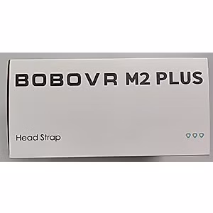BOBOVR M2 Plus Head Strap,Compatible with Meta Quest 2,Enhanced Comfort and Reduce Facial Stress,VR Accessories（M2 Upgrade）