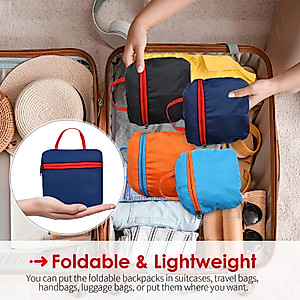 BEIJITA 20L Lightweight Foldable Backpack Small Hiking Backpack Women Men Camping Outdoor Packable Daypack Travel Backpack, Waterproof Day Packs Backpacks Hiking(Dark Blue)