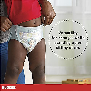 HUGGIES Little Movers Slip On Diaper Pants, Size 5 (Pack of 128)