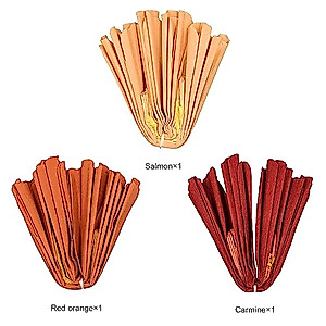 NICROHOME Wedding Decorations, Large Burnt Orange and Brown Giant Crepe Paper Flowers Pom Pom Decorations for Rustic Boho Bridal Shower Cutie Baby Shower Thanksgiving Party Wall Decorations