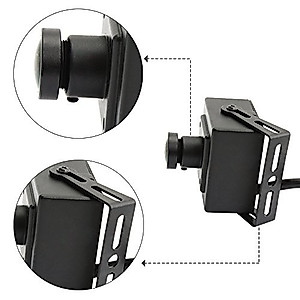 ELP 170degree Fisheye Lens Wide Angle USB Camera with Housing 1080P High Speed UVC USB2.0 PC Camera CMOS 0V2710 100fps 60fps 30fps Video Webcam for Computer, Laptop, Windows, Linux, Mac, Raspberry Pi