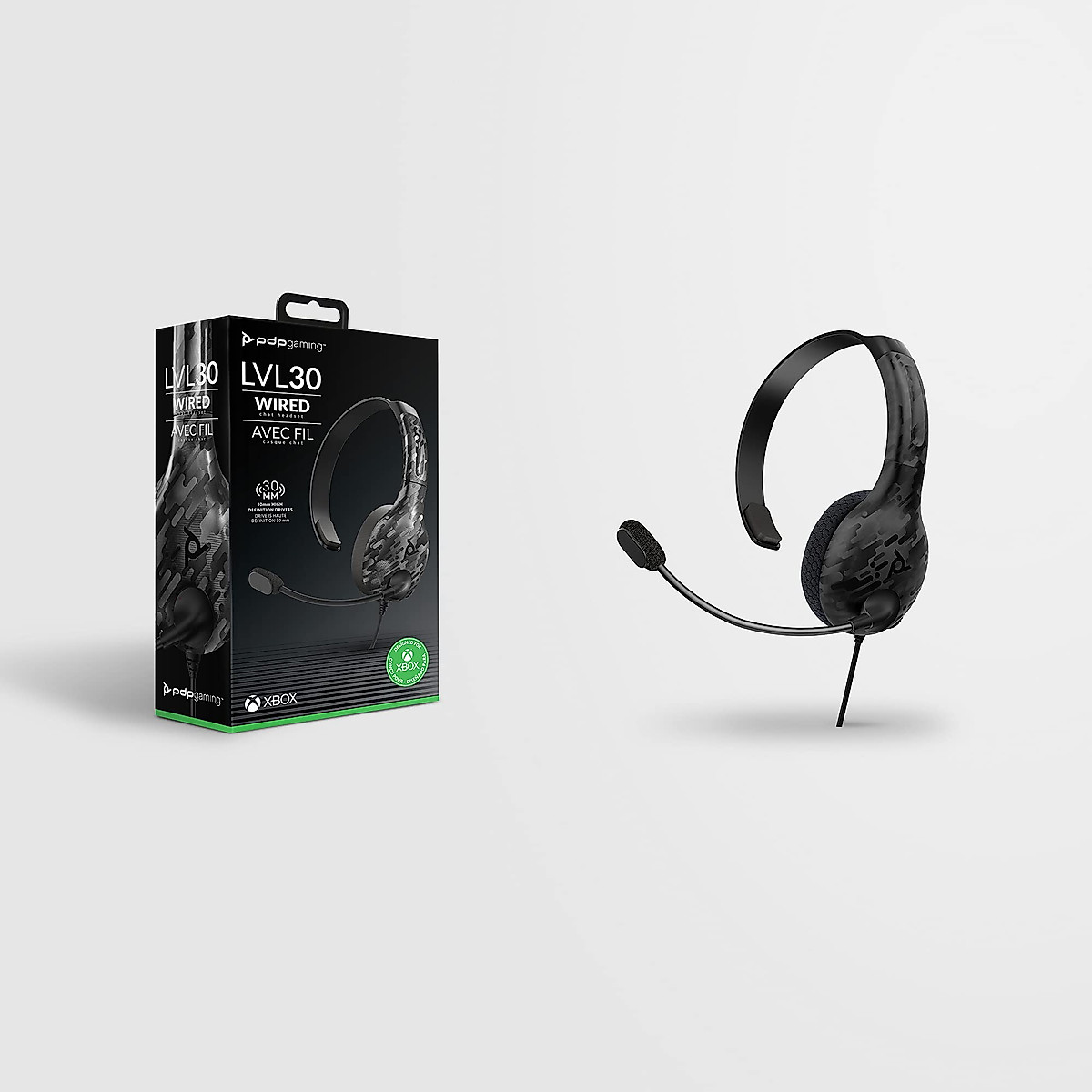 LVL30 Chat Headset Xbo Black Camo (Xbox One//xbox_one)