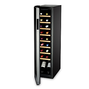 Cuisinart CWC-1800CU Private Reserve Cooler, Black Wine Refrigerator, 18 Bottles