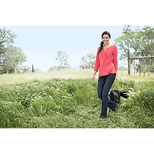 Wrangler womens Aura Instantly Slimming Mid Rise Boot Cut jeans, Autumn Gold, 12 US