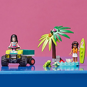 LEGO Friends Turtle Protection Vehicle 41697 Building Toy Set for Kids, Girls, and Boys Ages 6+ (90 Pieces)
